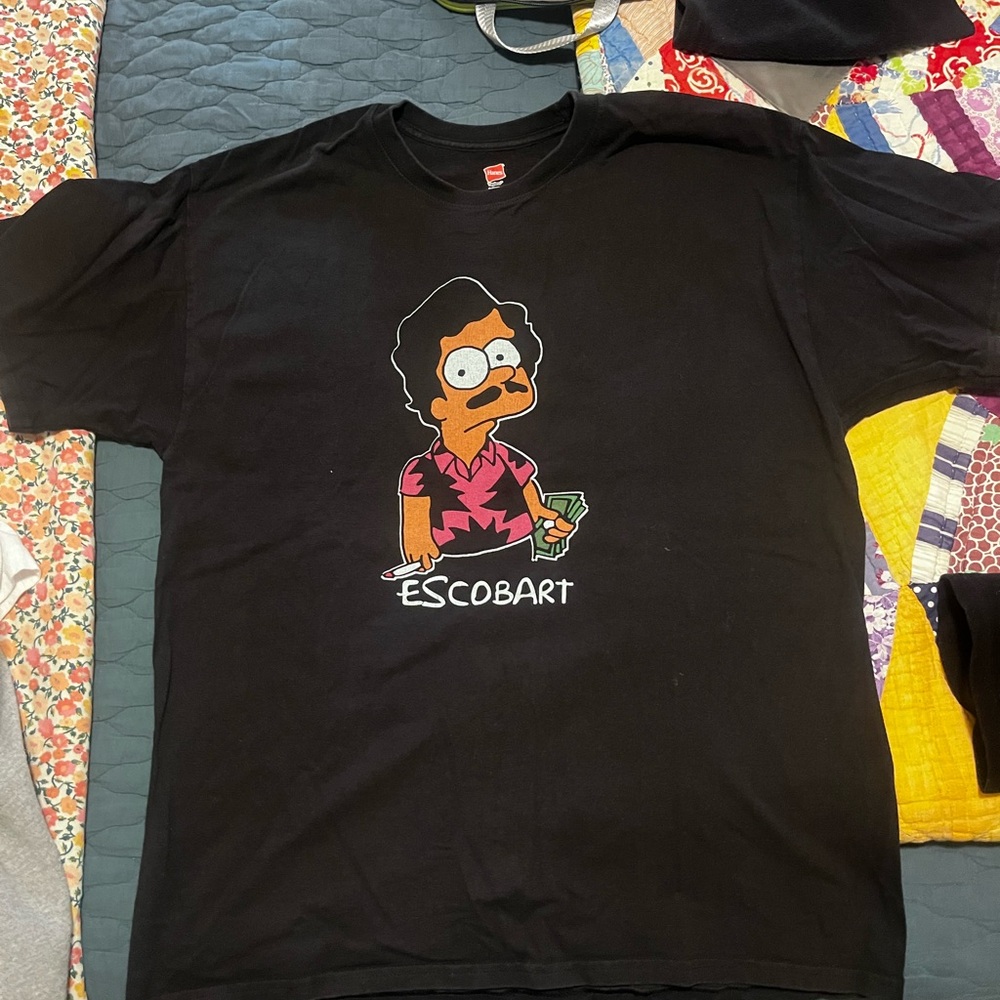 Bootleg Bart Simpson “Pablo Escobart” Tee - Gem